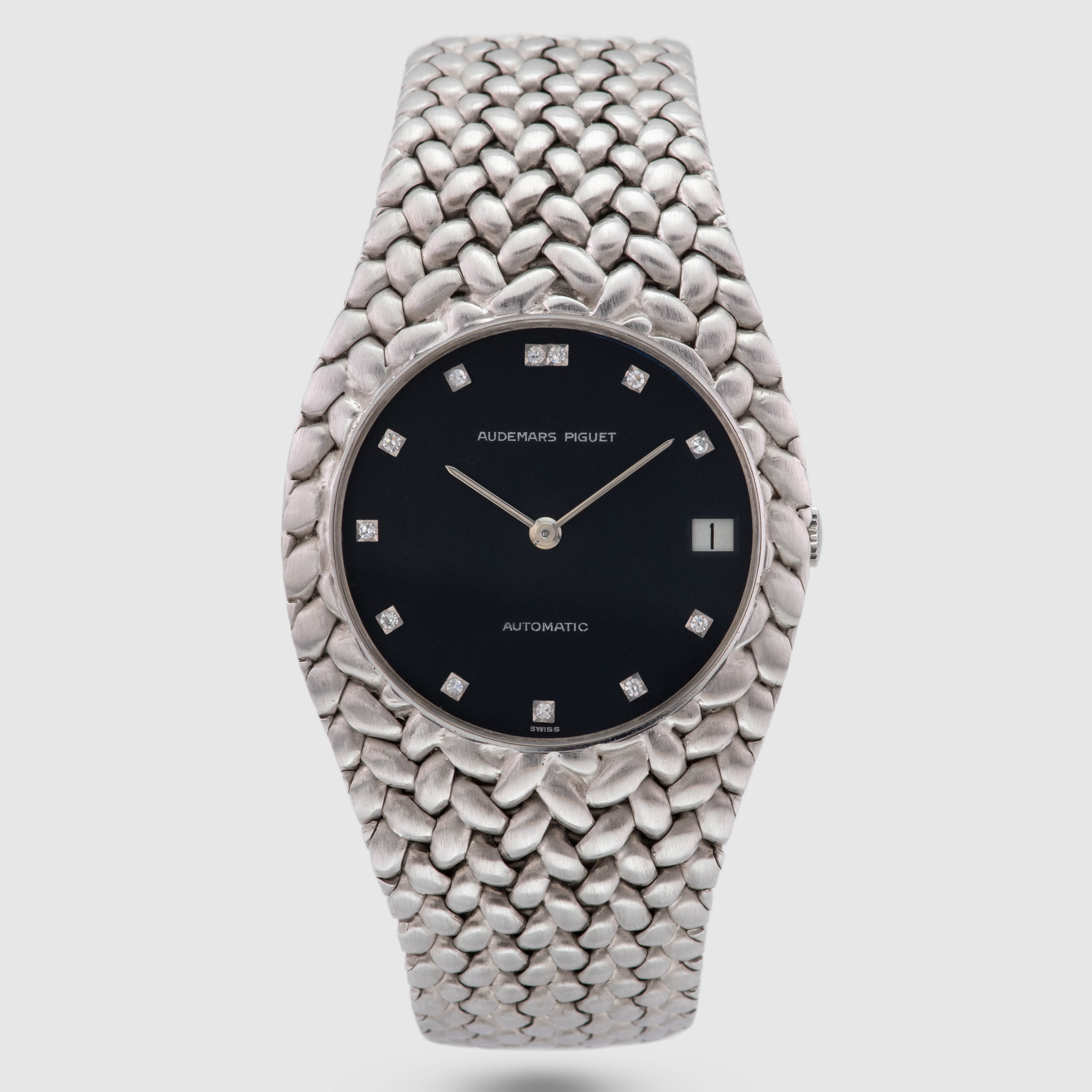 1978 Audemars Piguet Cobra White Gold Black Diamond Dial Ref. 5403BC